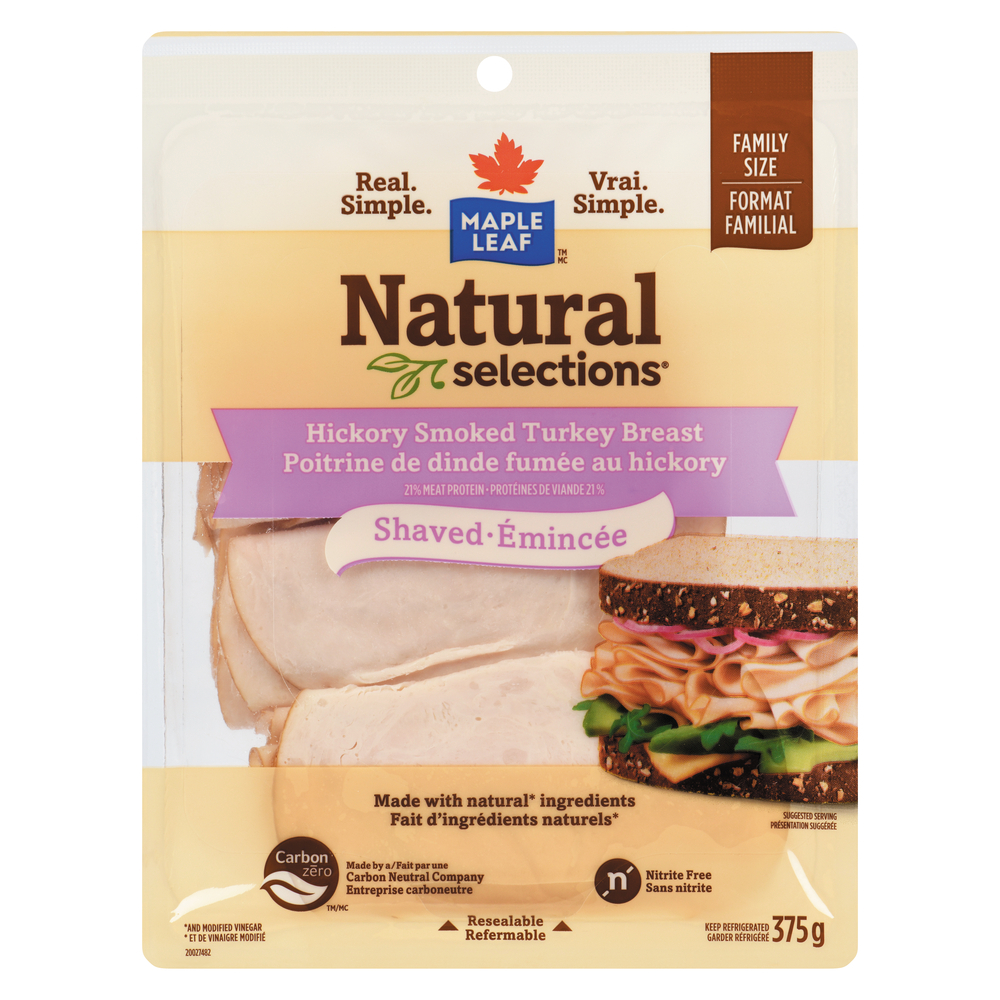 Natural Selection Hickory Smoked Shaved Turkey