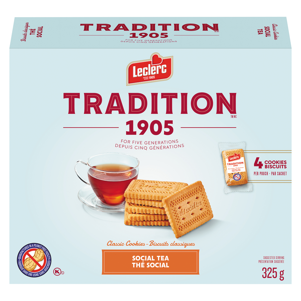 social tea Tradition 1905 Cookies