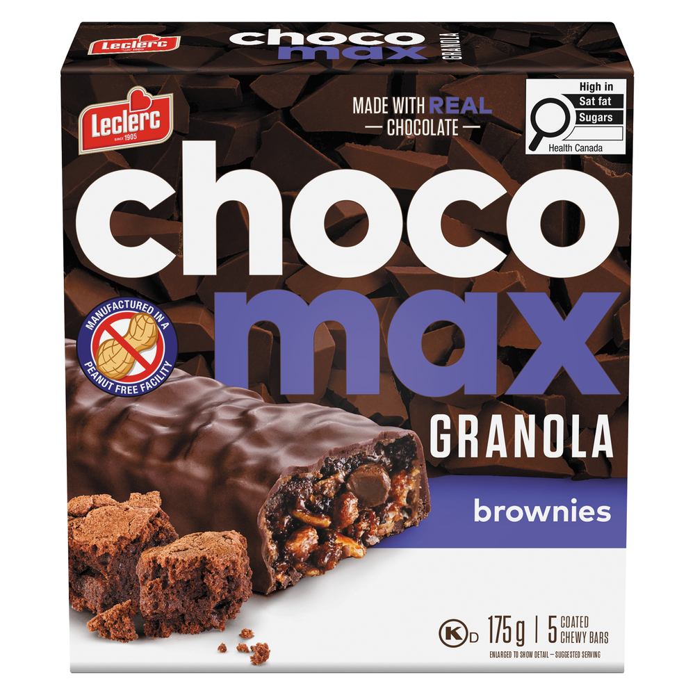 Chocomax Granola Brownies