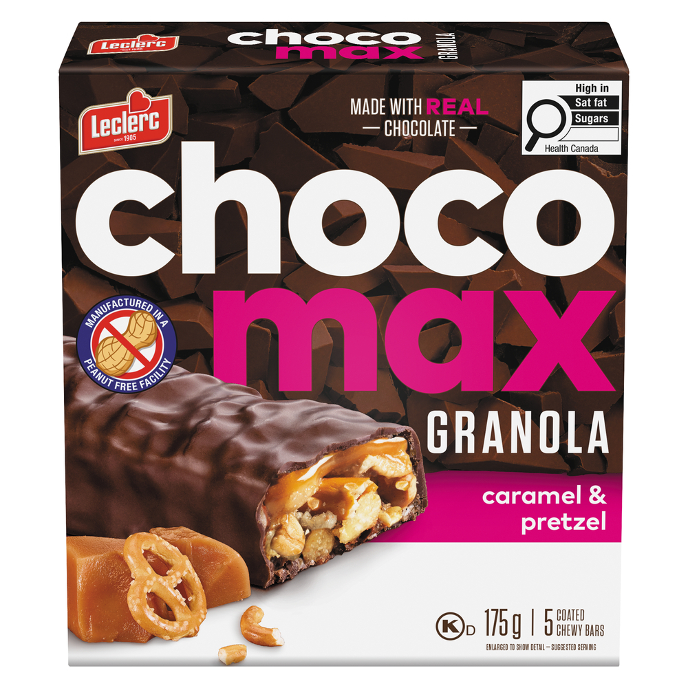Chocomax Granola Caramel Pretzel