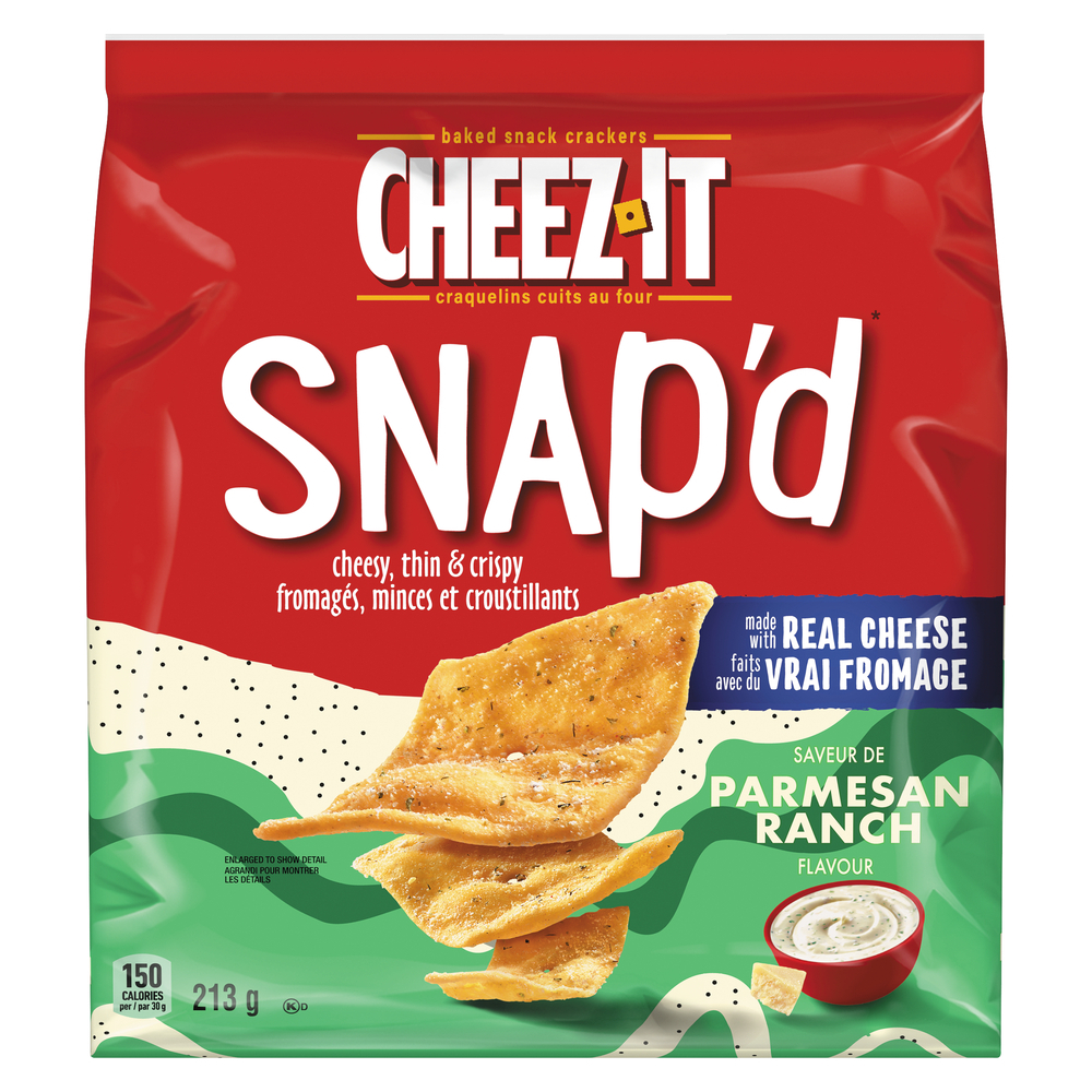 Cheez-It SNAPd Parm Ranch Crackers
