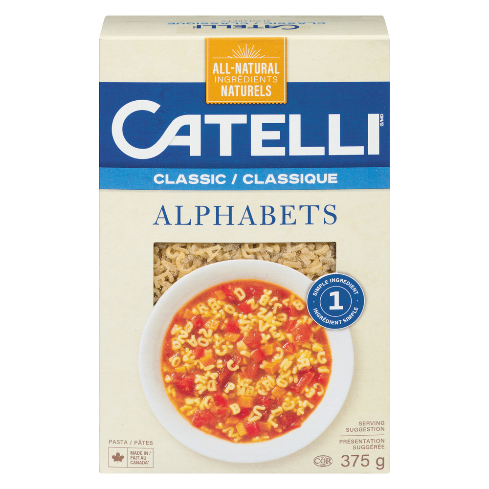 Alphabets Pasta