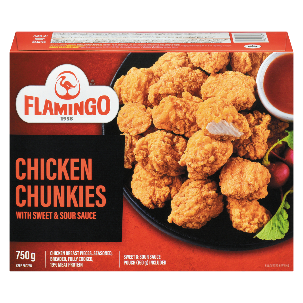 Breaded Fully Cooked Plain Chicken Breast Chunkies