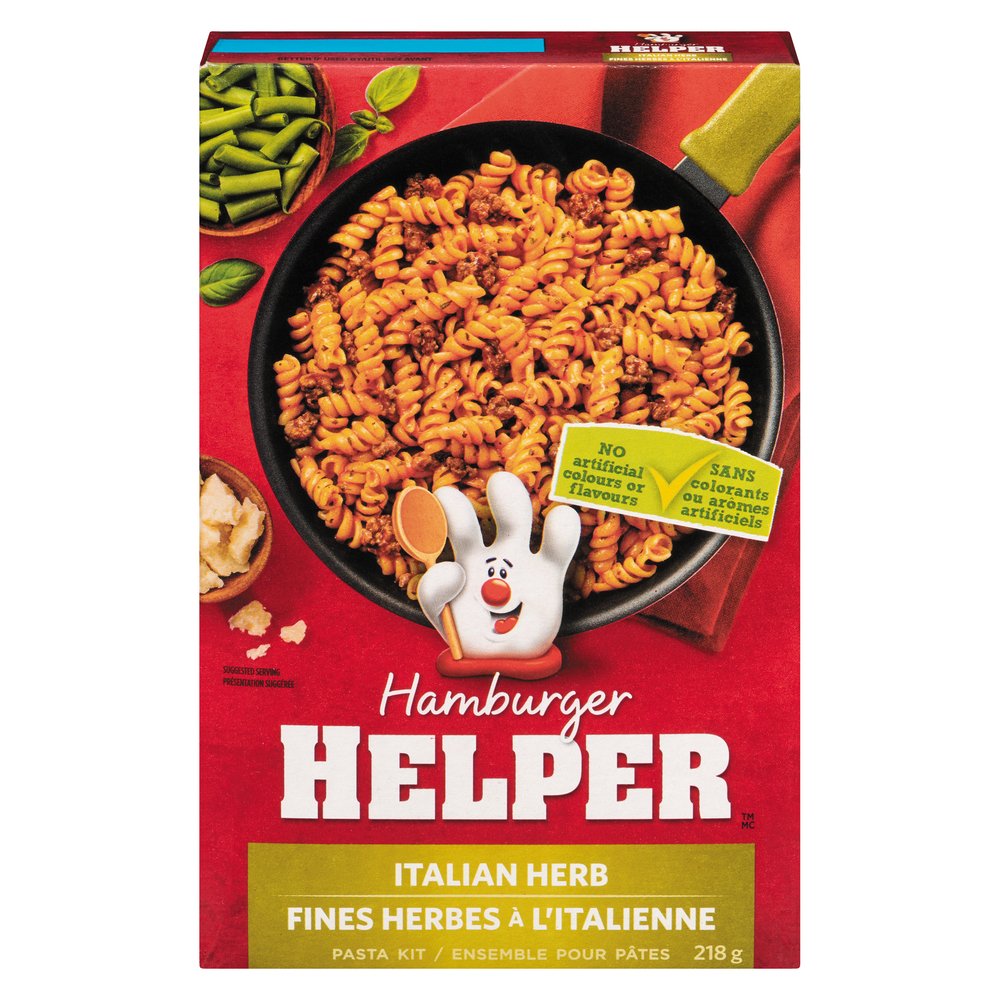 Hamburger Helper Italian Herb Meal Kit