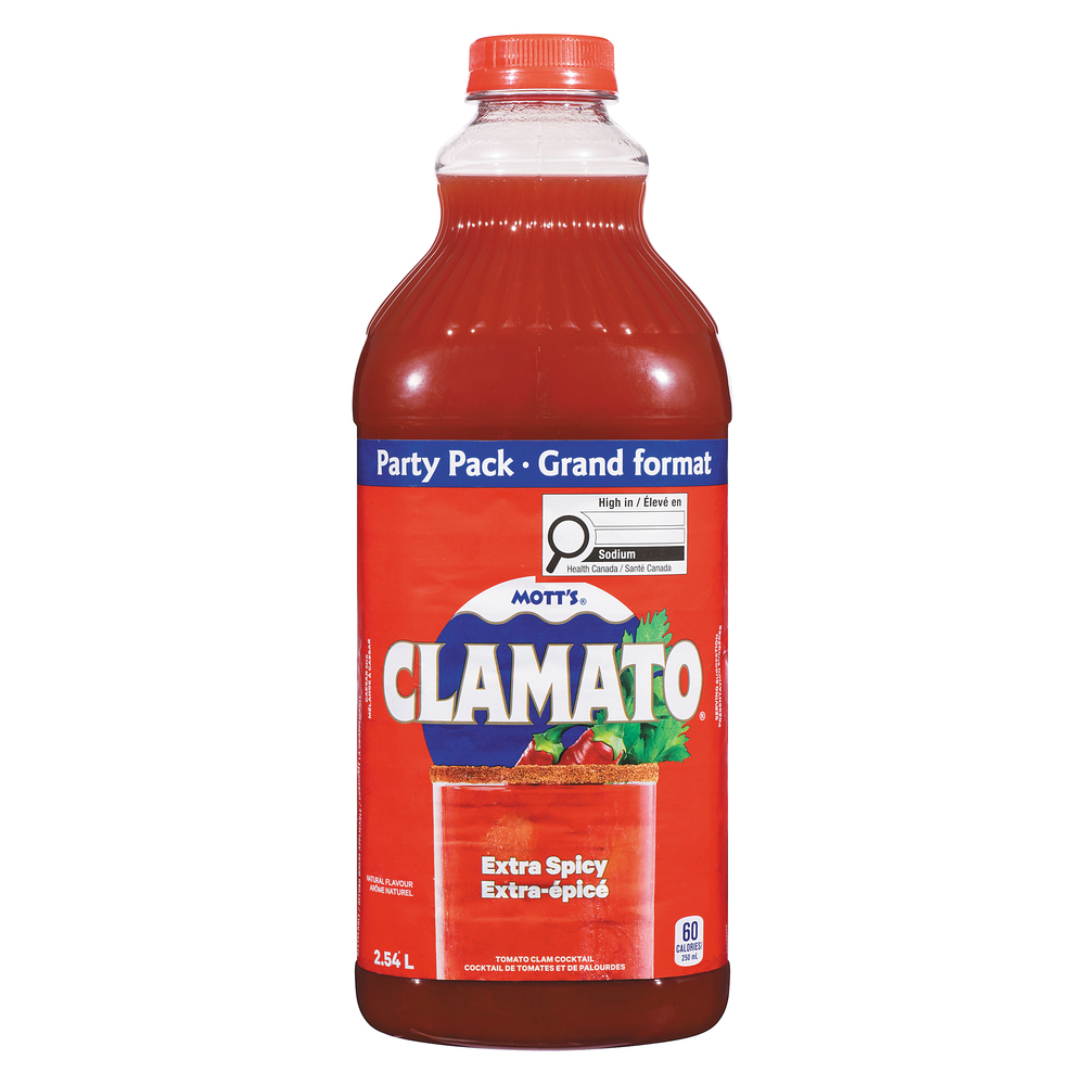 Clamato Extra Spicy Party Pack Cocktail