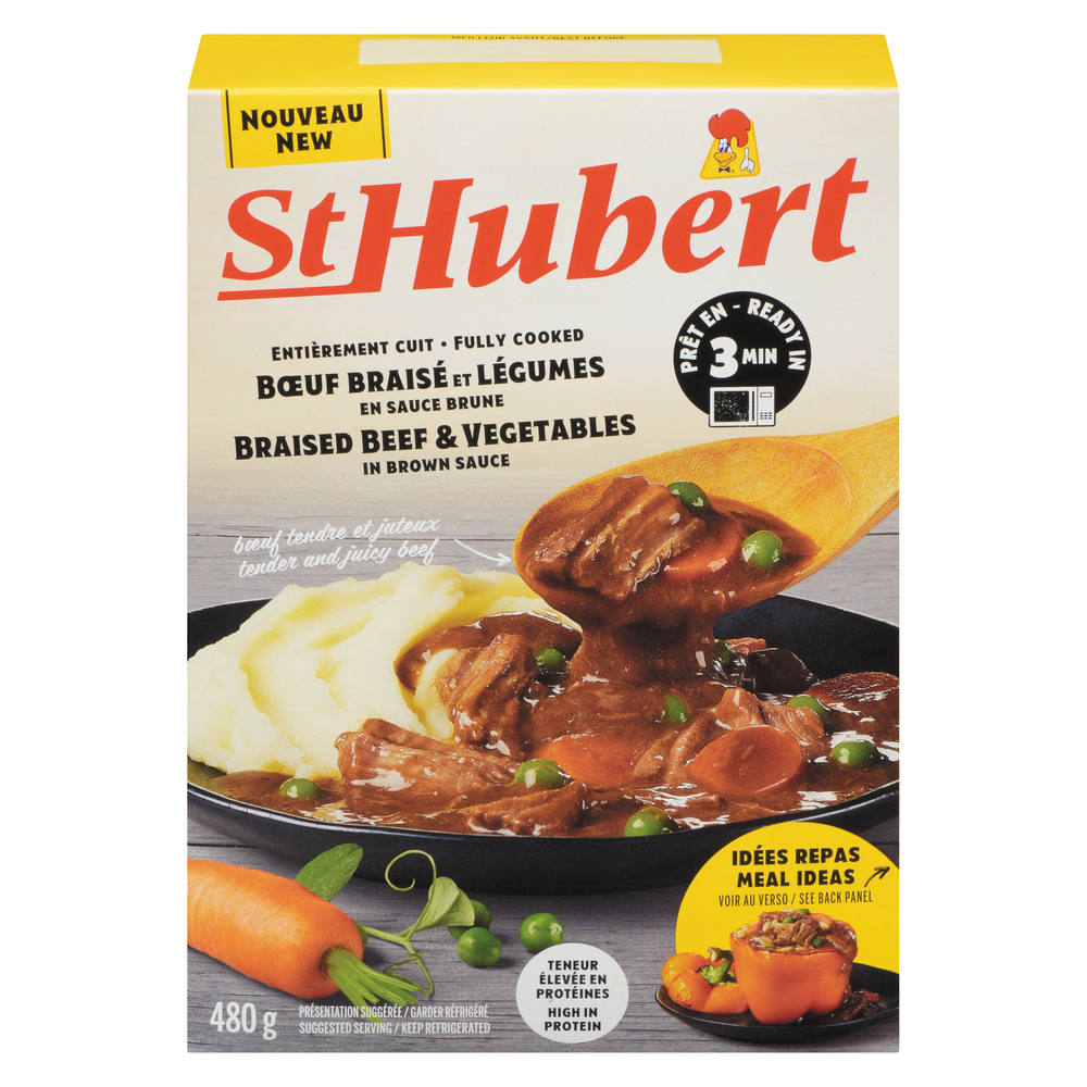 Brown Sauce Fully Cooked Braised Beef & Vegetables