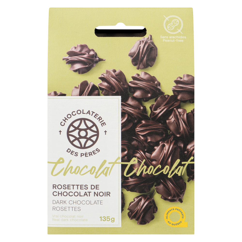Dark Chocolate Rosettes Chocolate