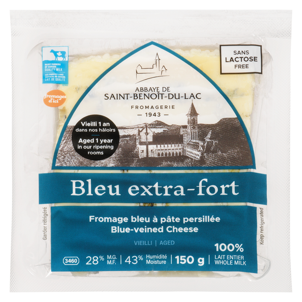 Lactose Free Blue Veined Aged Cheese Extra Strong Cheese