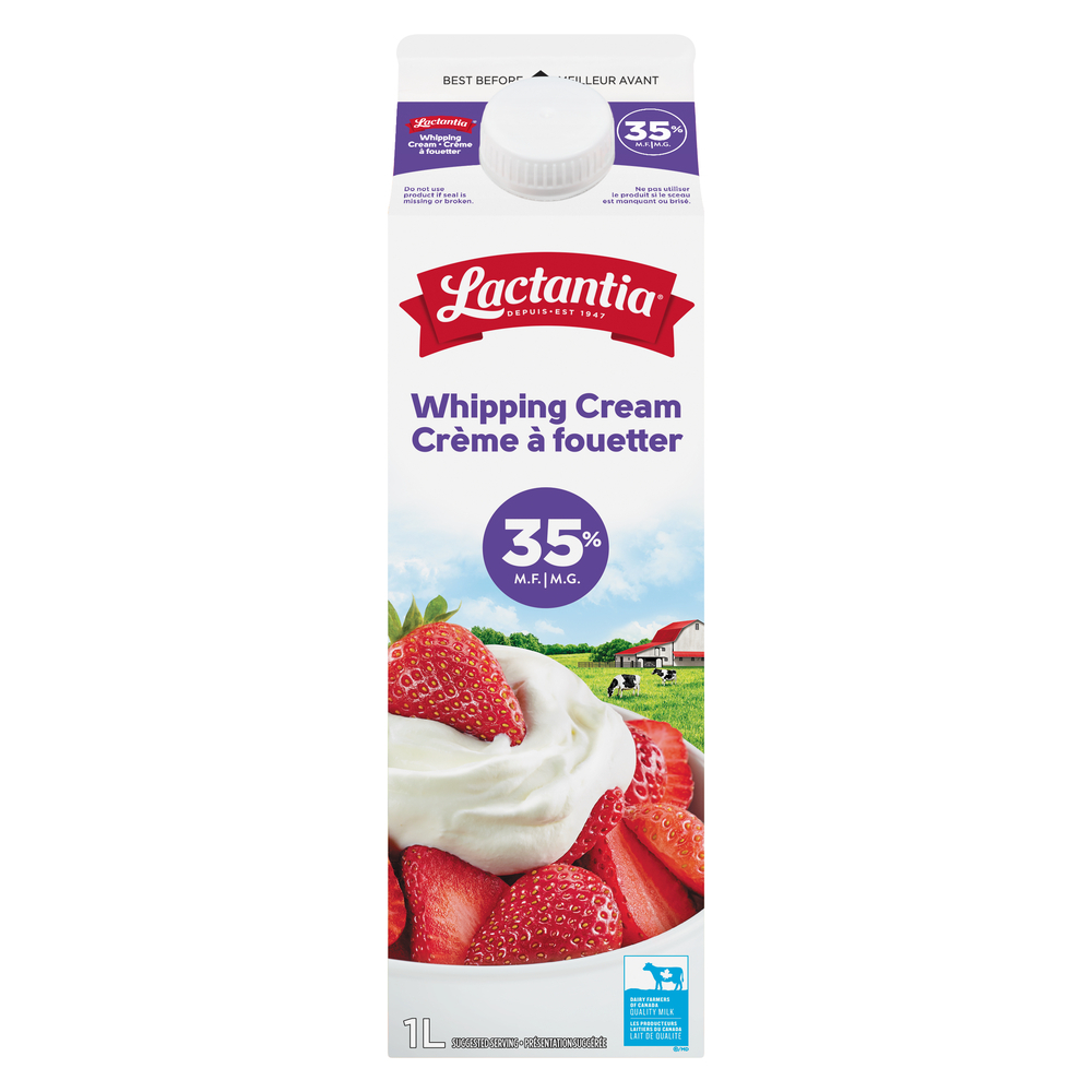 Neilson 35 Whipping Cream Nutrition at Kate Gates blog