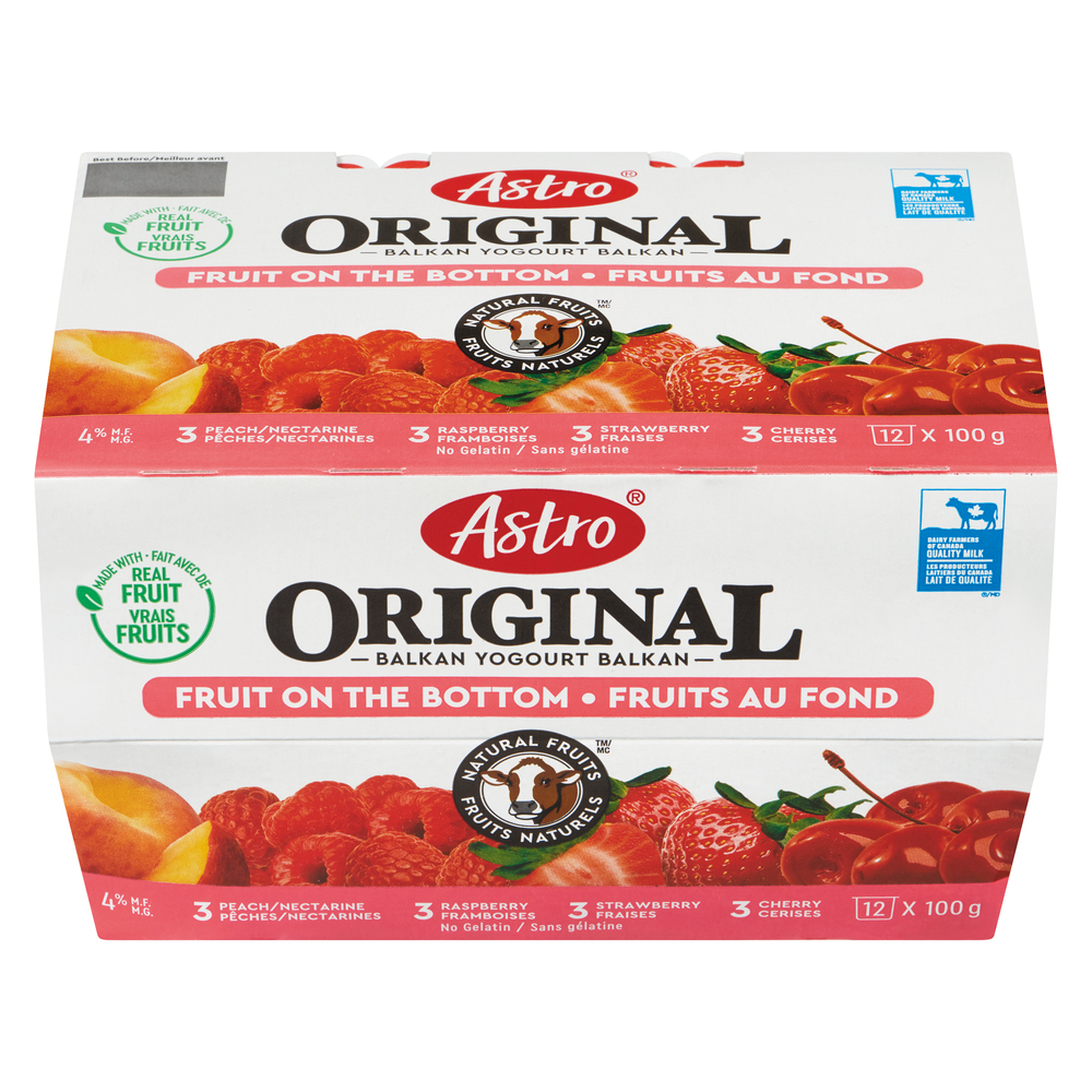 Fruit Bottom Multipack Yogurt