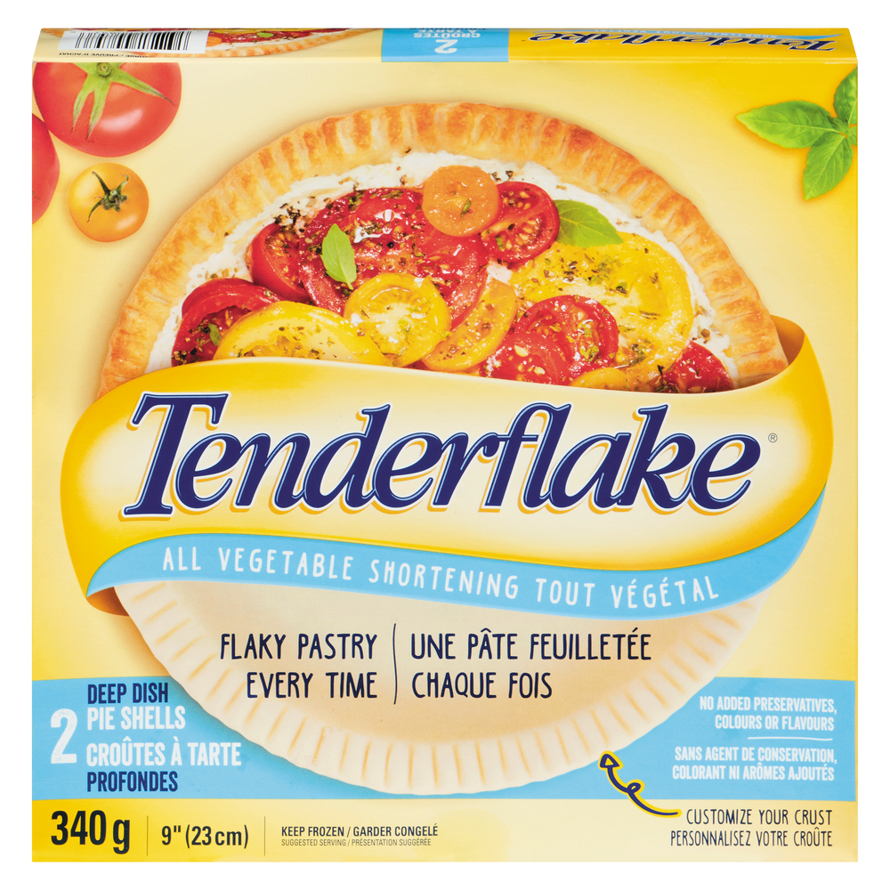 Deep Dish All Vegetable Pie Shells