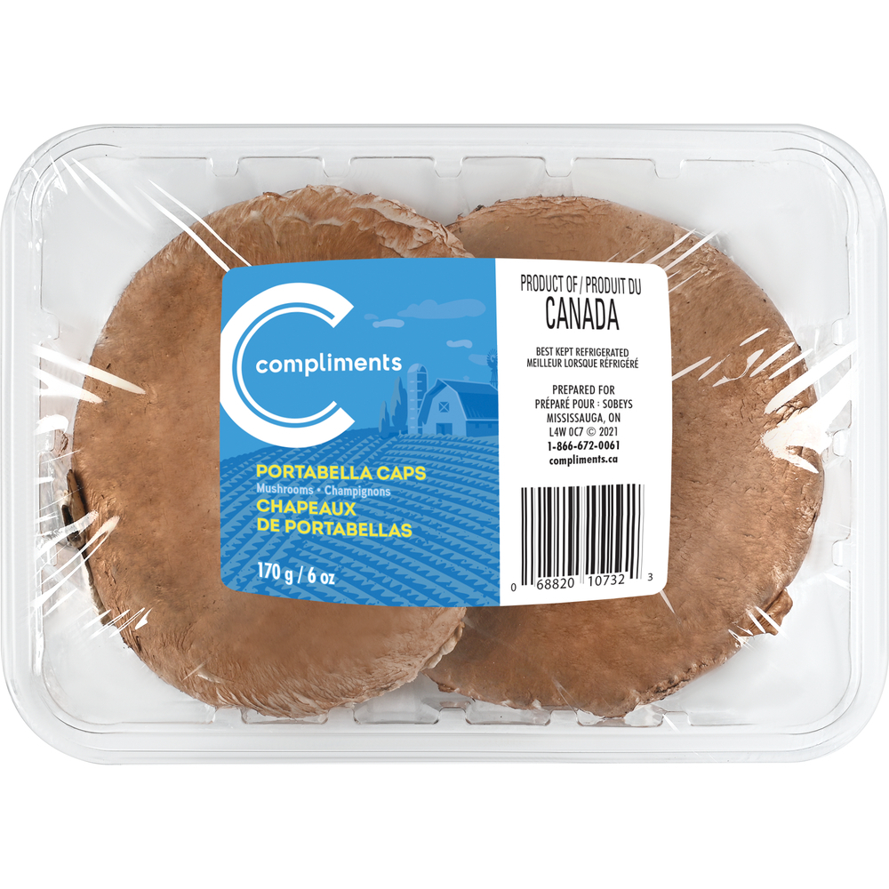 Portabella Mushroom Caps