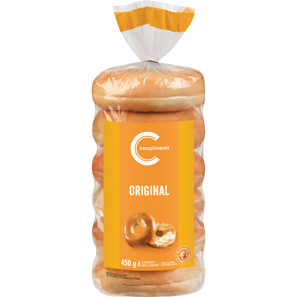 Plain 6 Pack Bagels