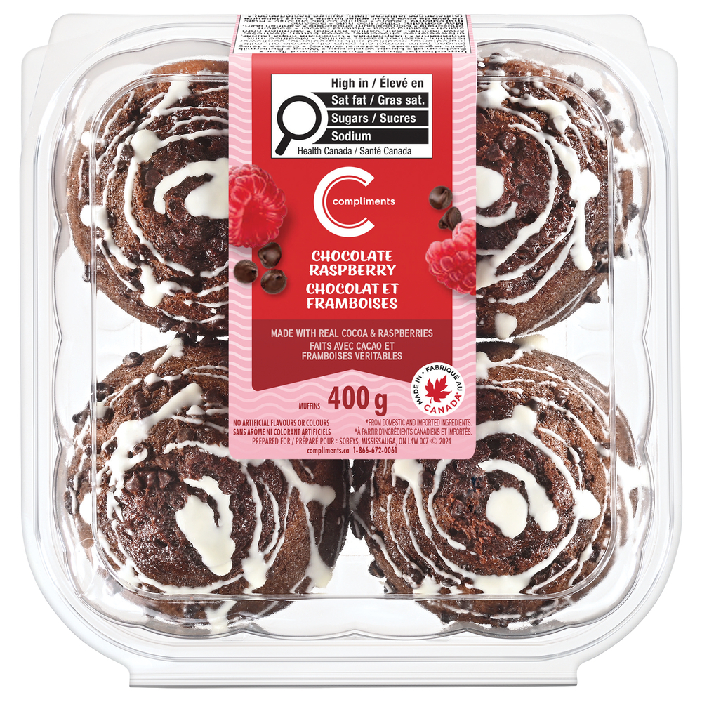 Chocolate Raspberry Muffin