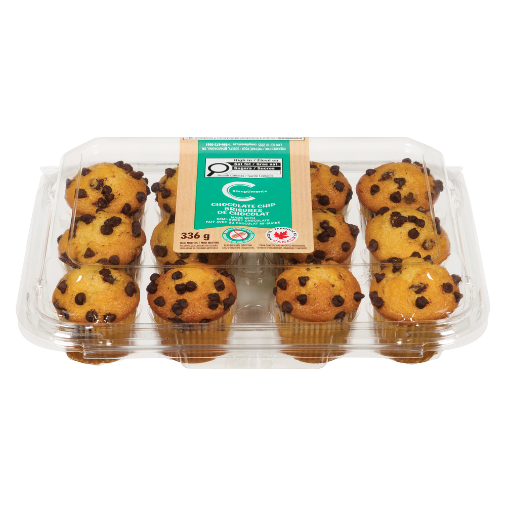 Mini Chocolate Chip Muffins