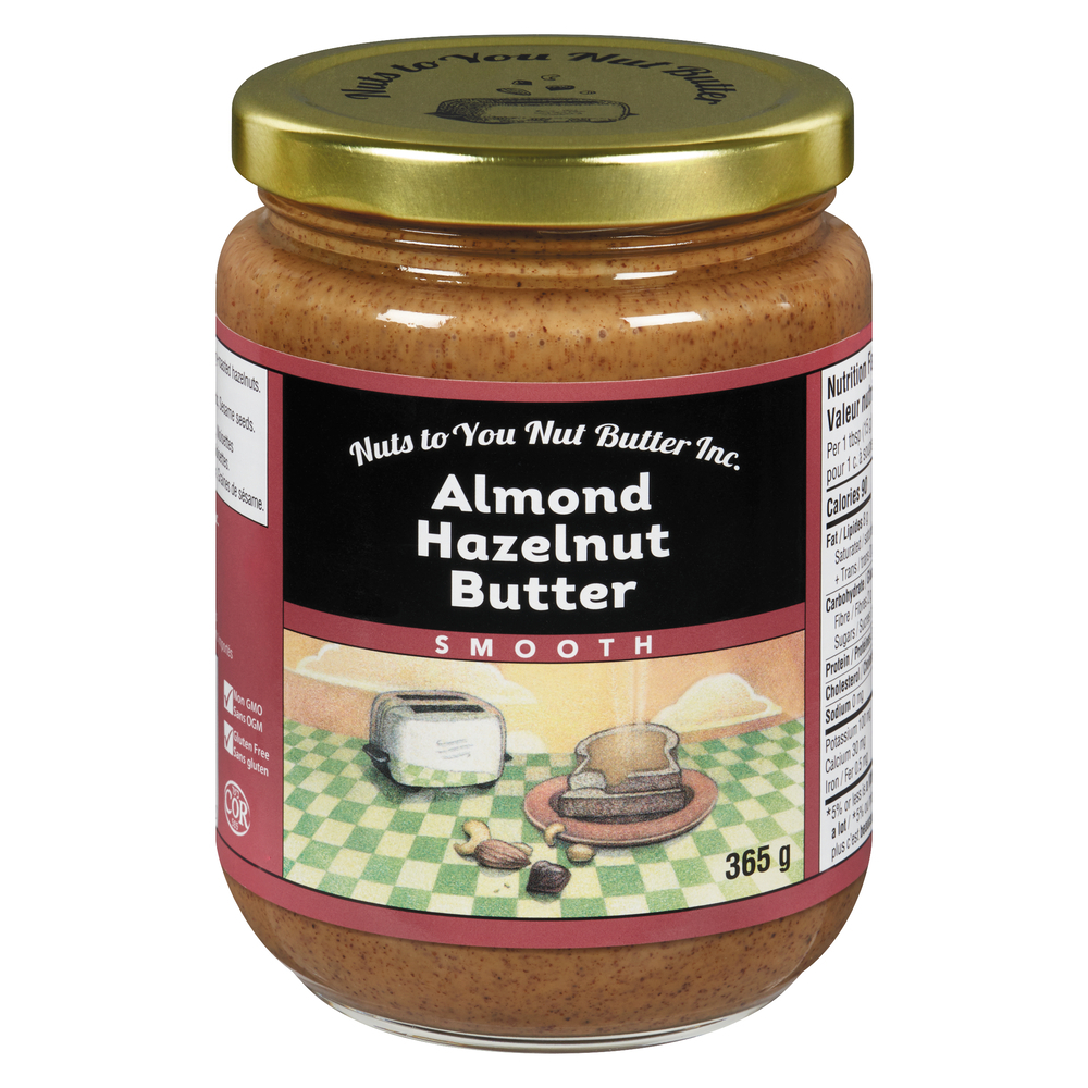Smooth Almond Hazelnut Butter