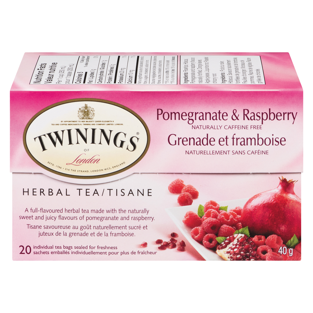 Pomegranate & Raspbery Herbal Tea