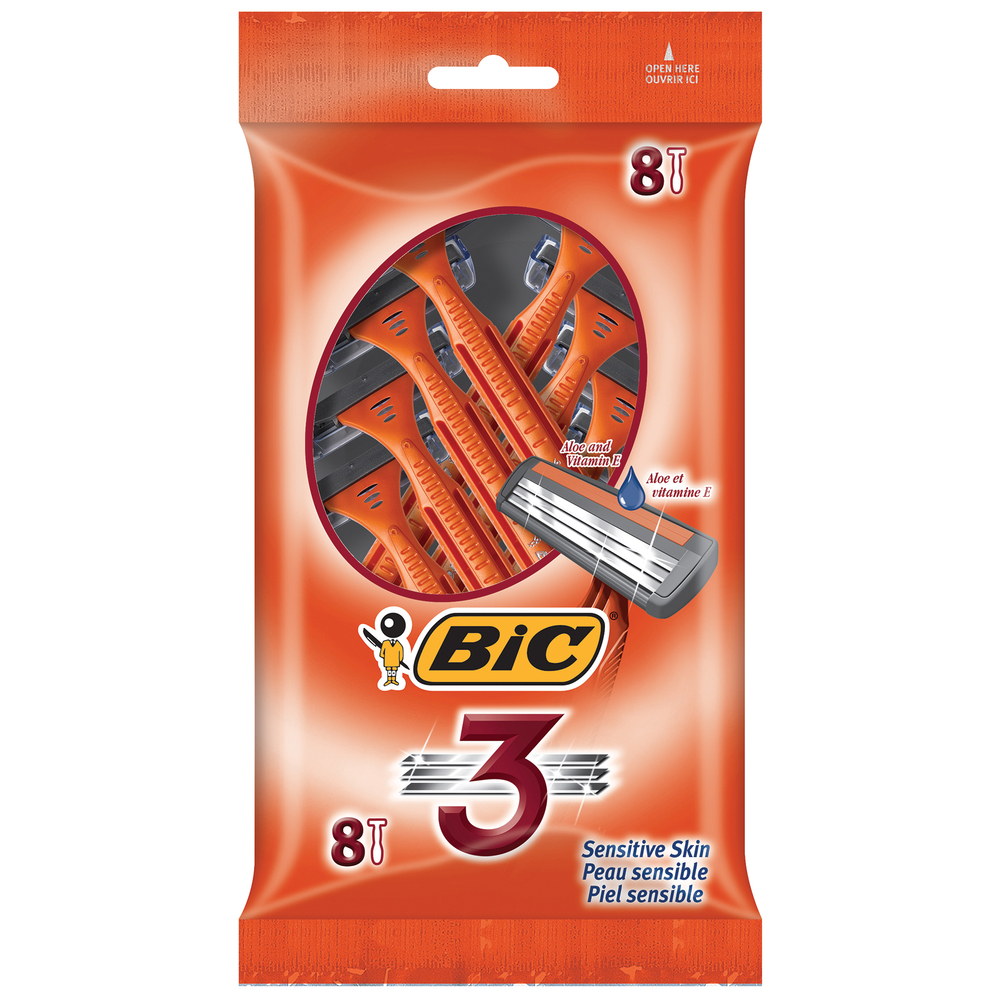 3 Mens Razors