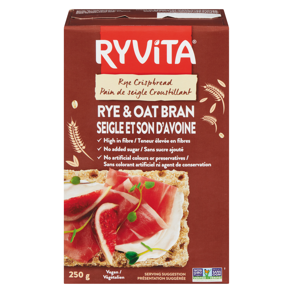Rye & Oat Wholegrain Crispbread