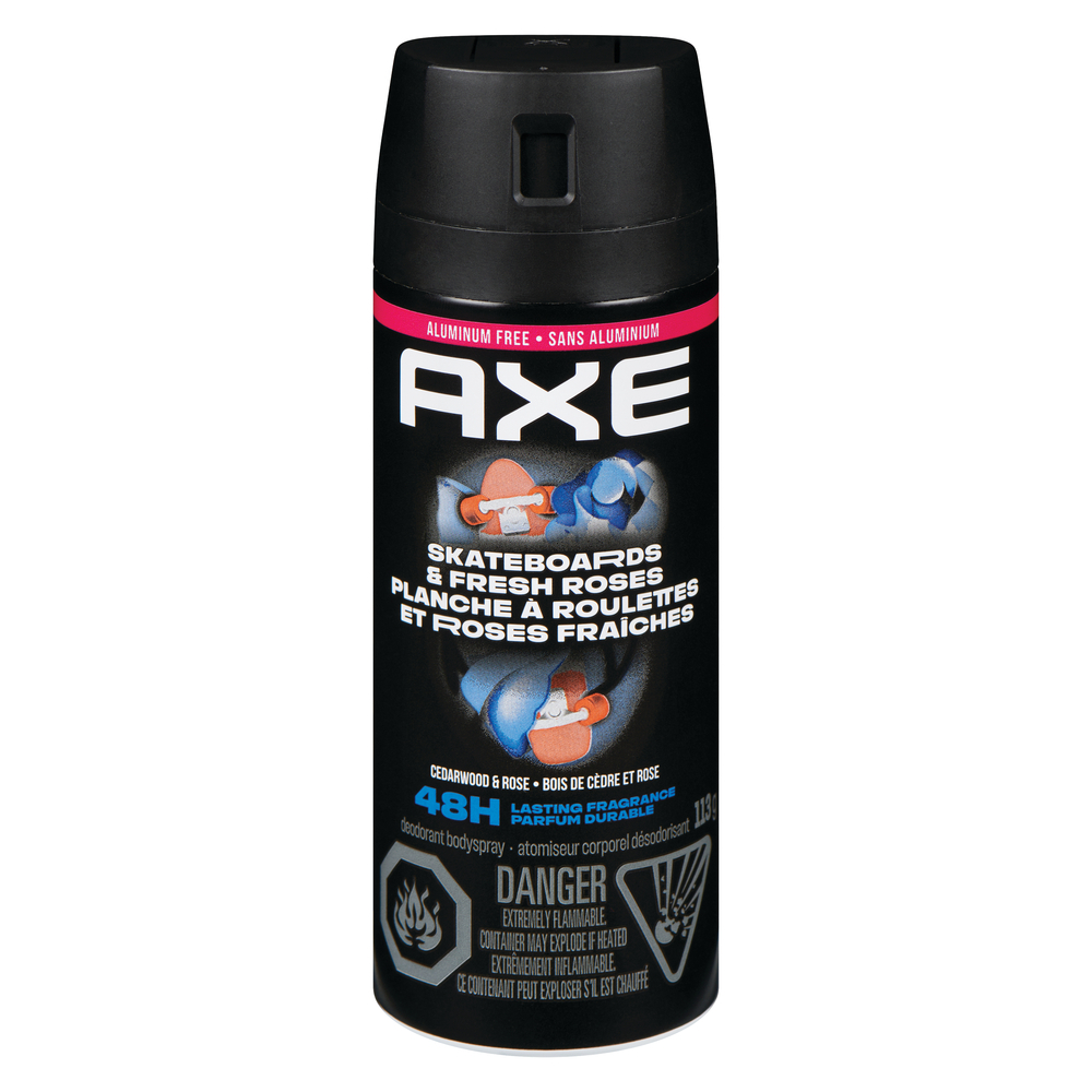 Skateboard Fresh Rose Body Spray