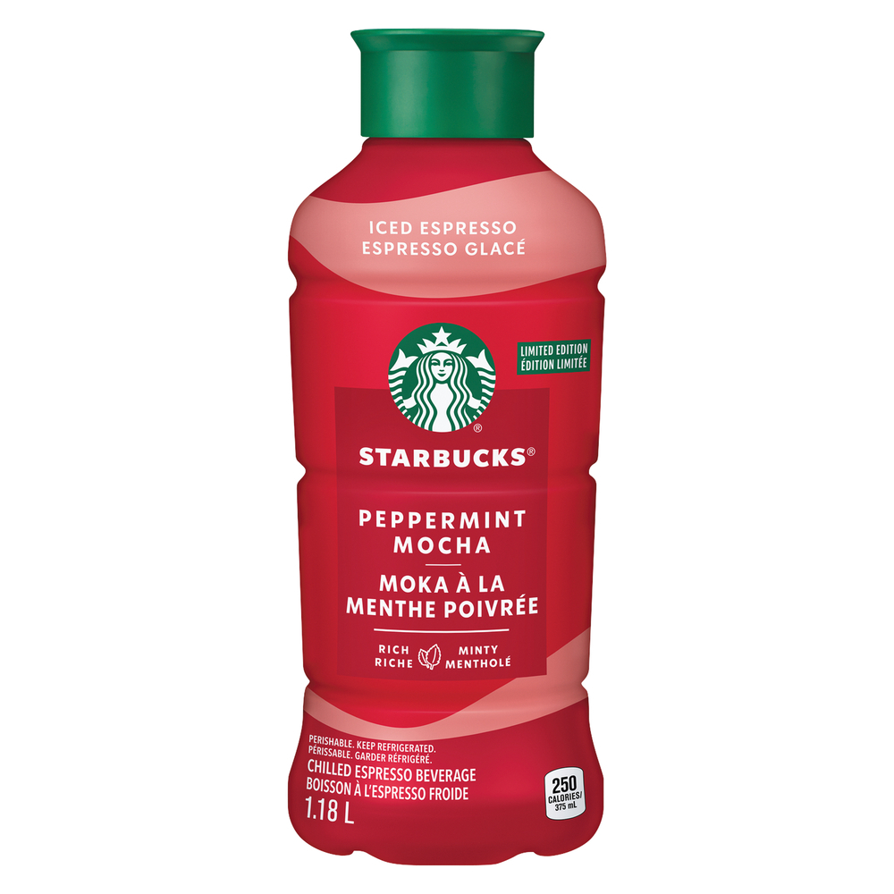 Peppermint Mocha Iced Beverage