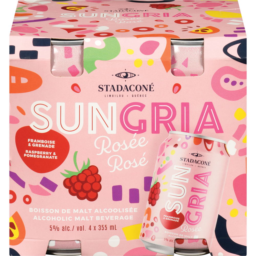 Sungria Rose Can 5% alc./vol Cocktail