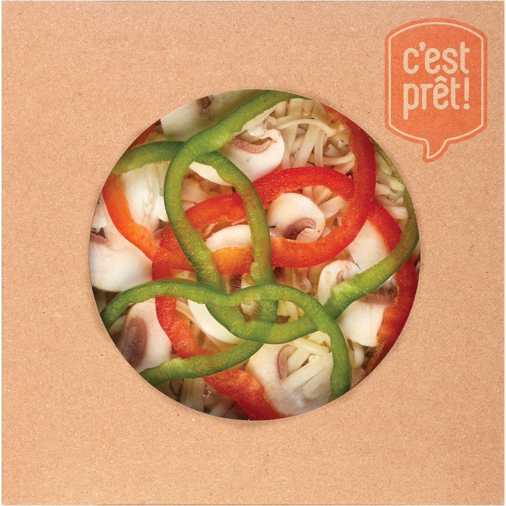 All Dressed 6 Inch Pizza