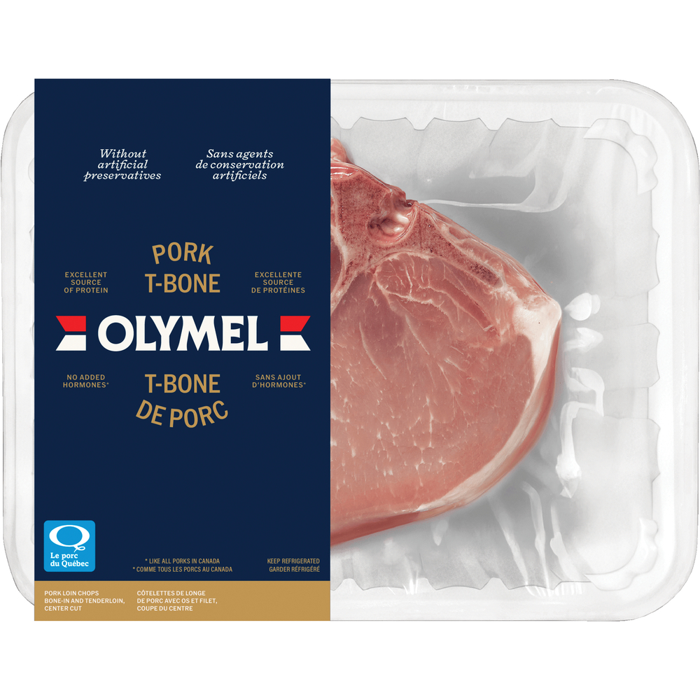 Loin Chops With Bone Pork