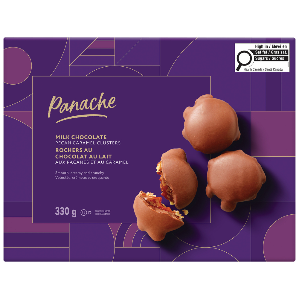 Milk Chocolate Pecan Clusters