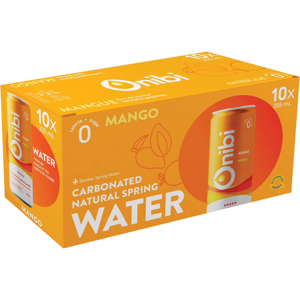 Mango Carbonated Natural Spring Water