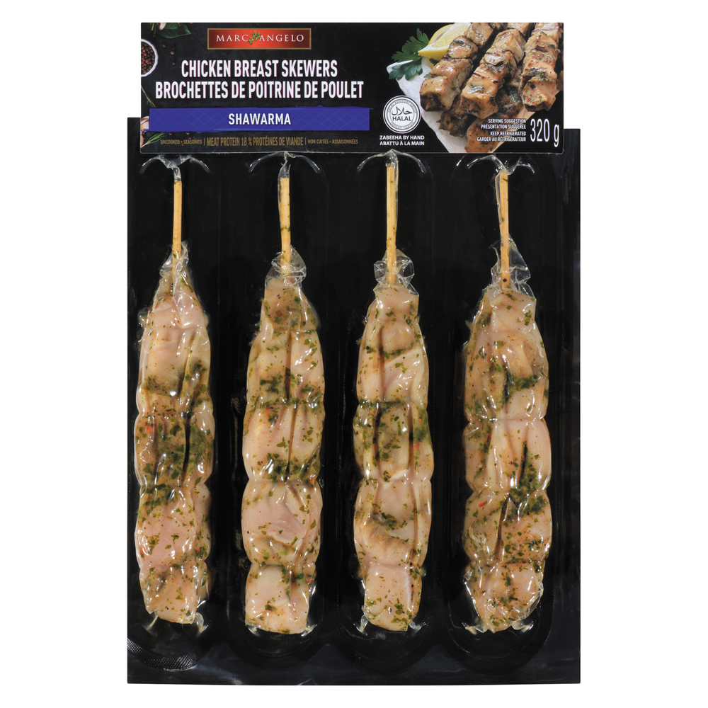 Halal Shawarma Chicken Skewer