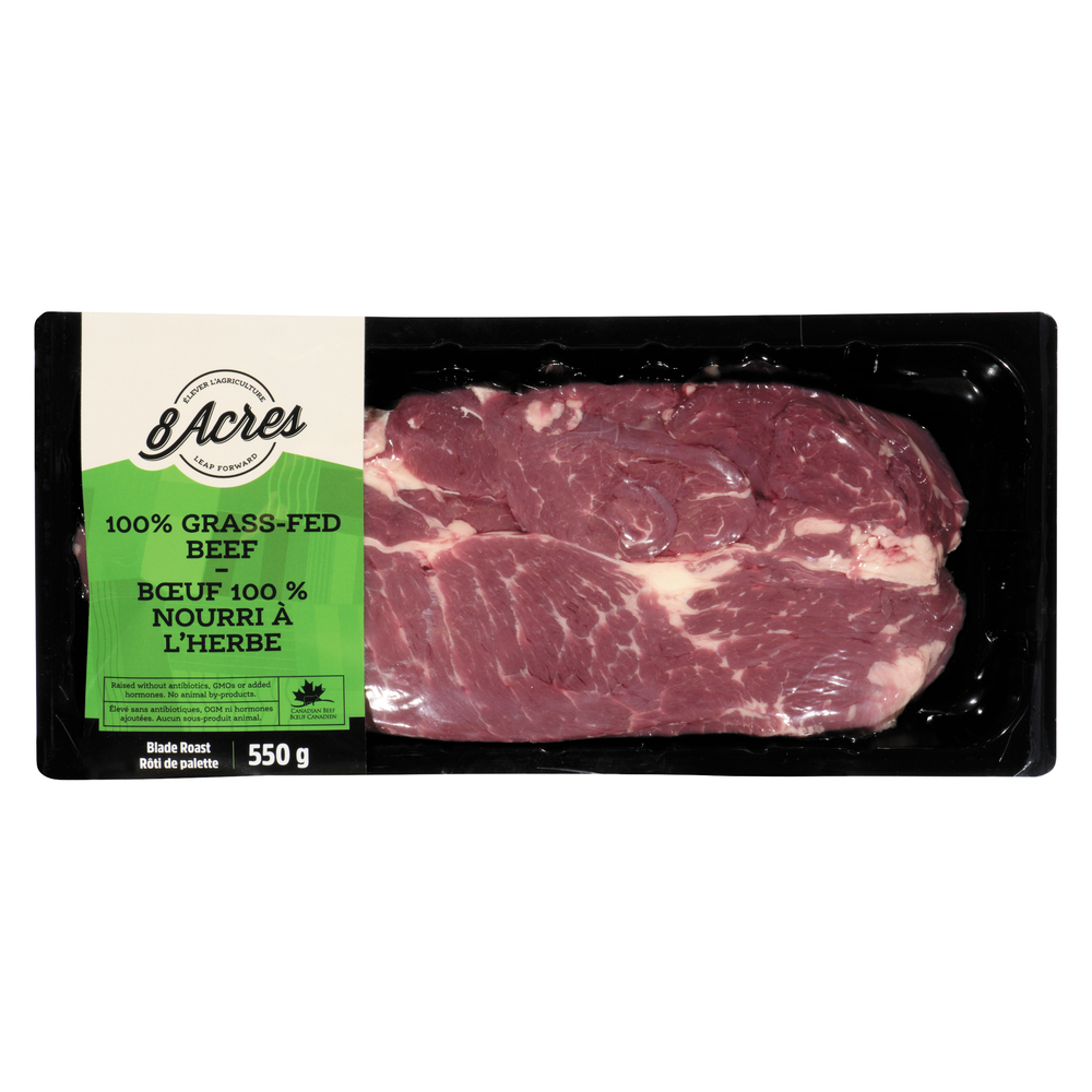Grassfed Boneless Blade Roast Beef