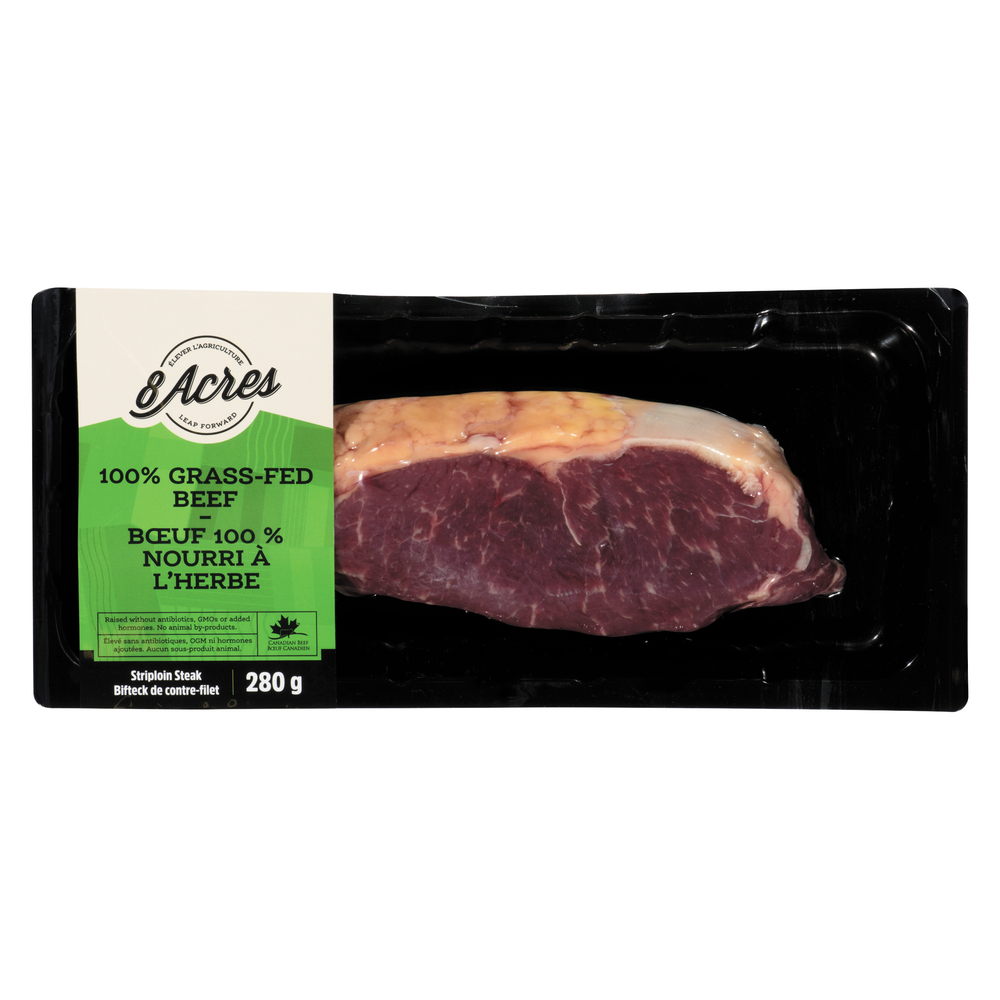 Grass Fed Striploin Steak Beef