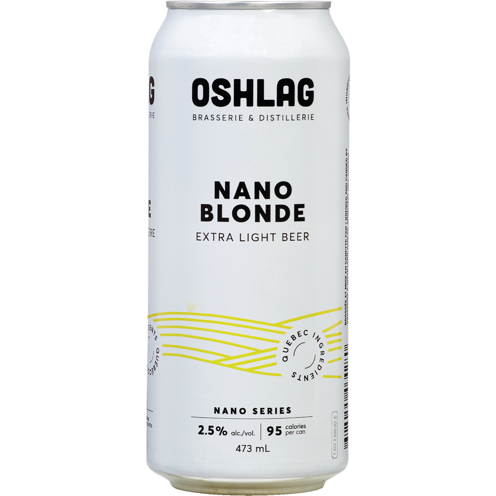 Nano Blonde Can 2.5% Alcohol Beer