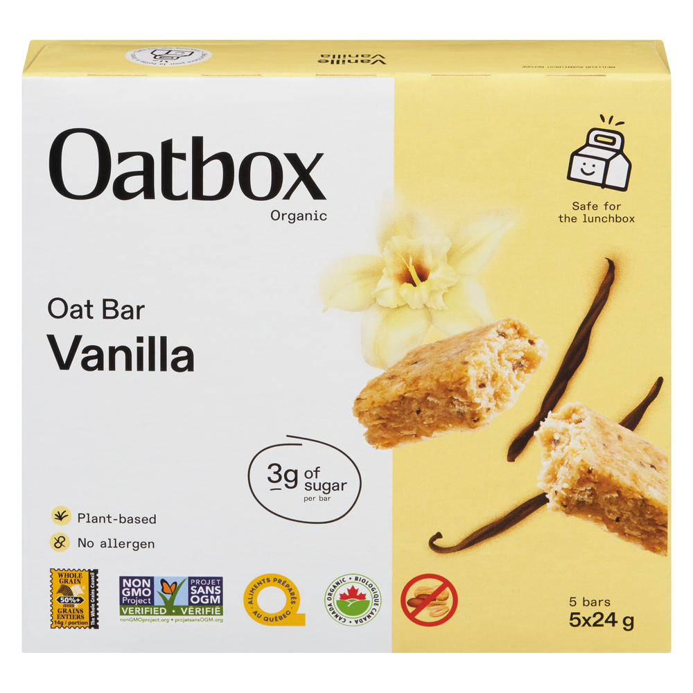 Vanilla Oat Bars