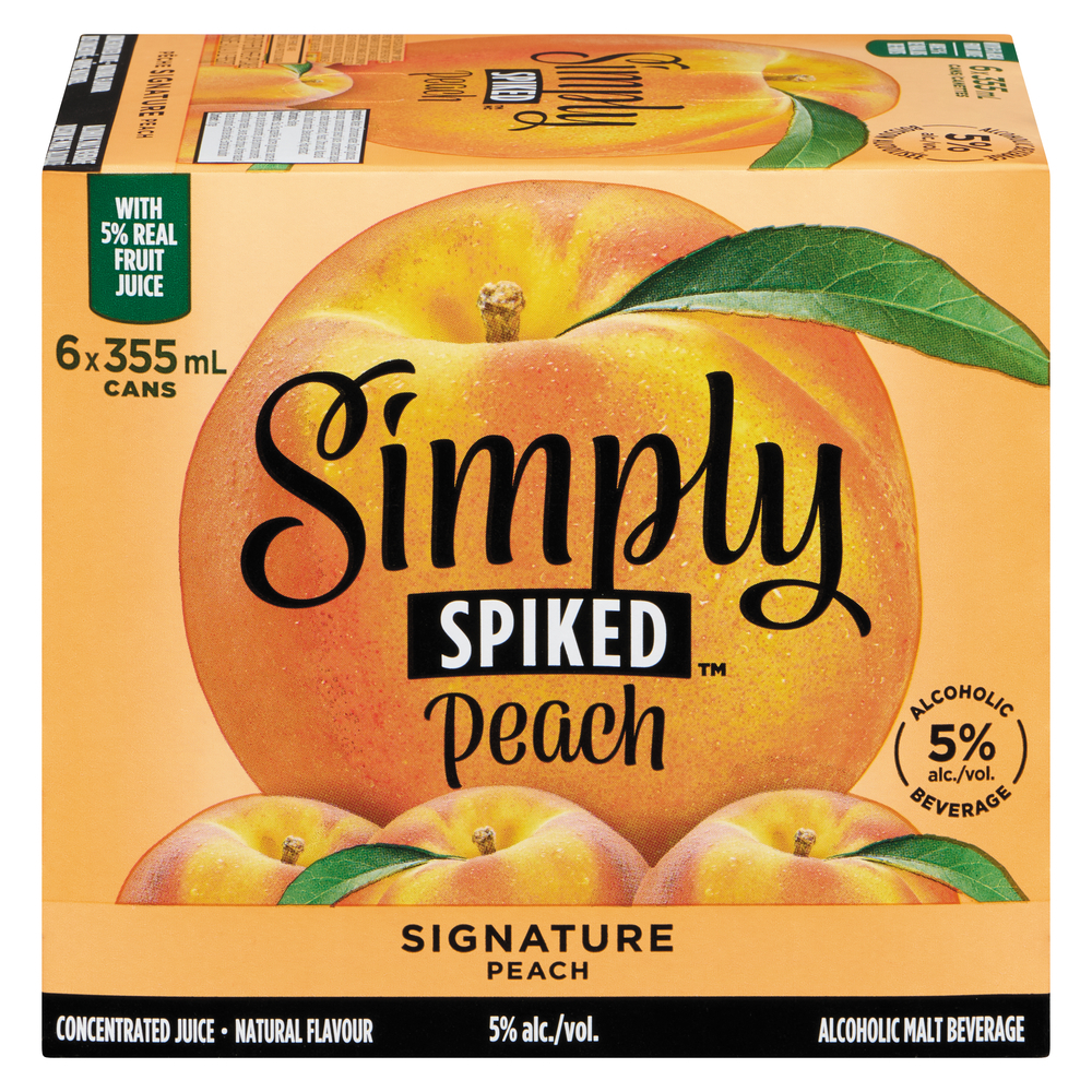 Signature Peach 5% alc./vol Liquor
