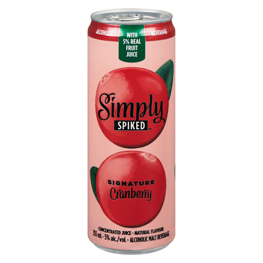 Cranberry Can Alcoholic Beverage