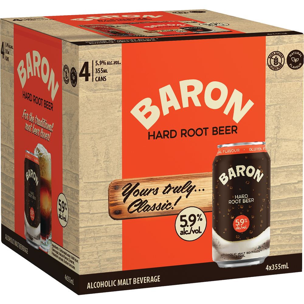 Root Beer Alcoholic Beverage