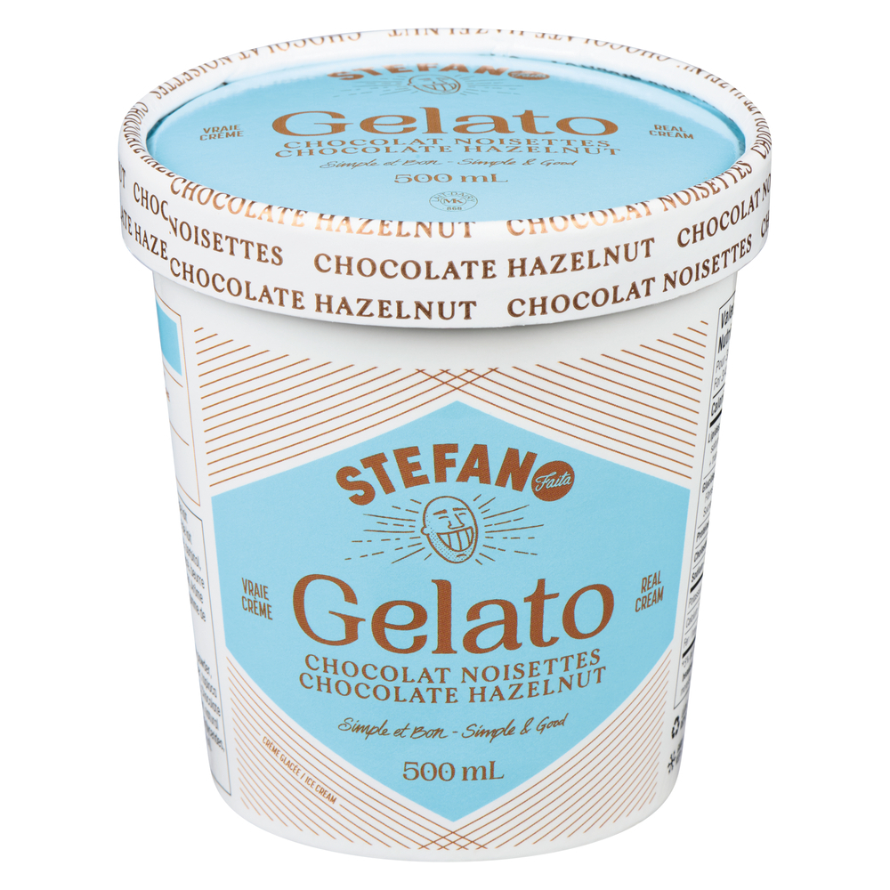 Italian Style Chocolate Hazelnut Gelato