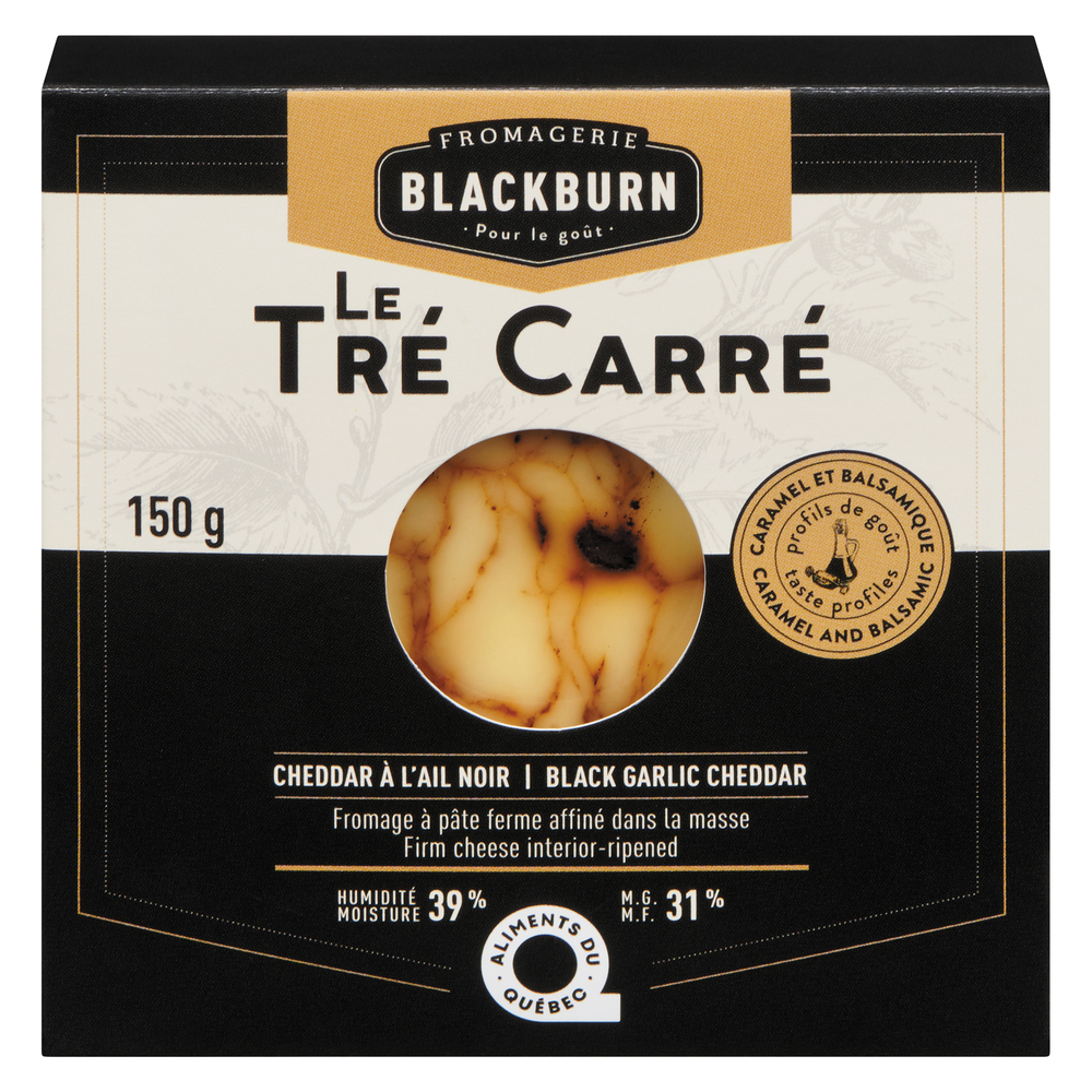 Black Garlic Cheddar Cheese