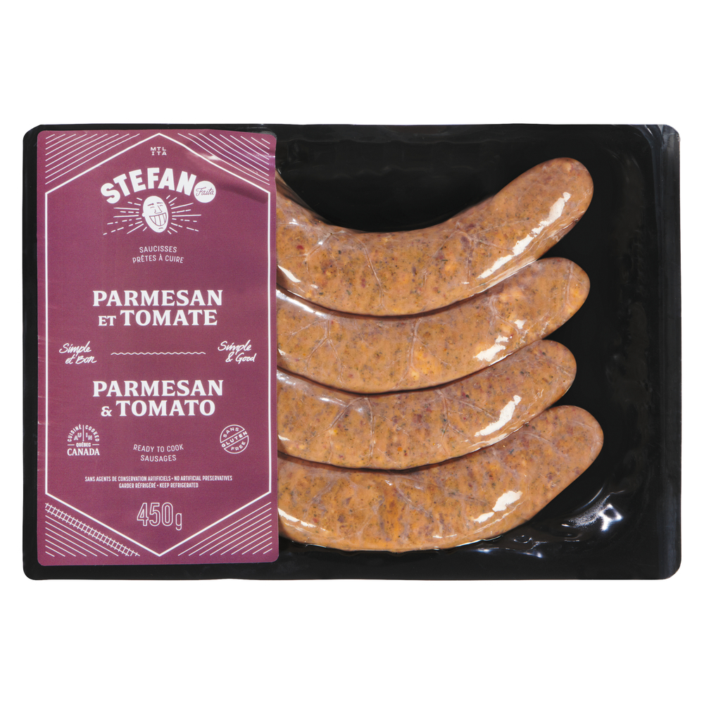 Parmesan & Tomato Sausages