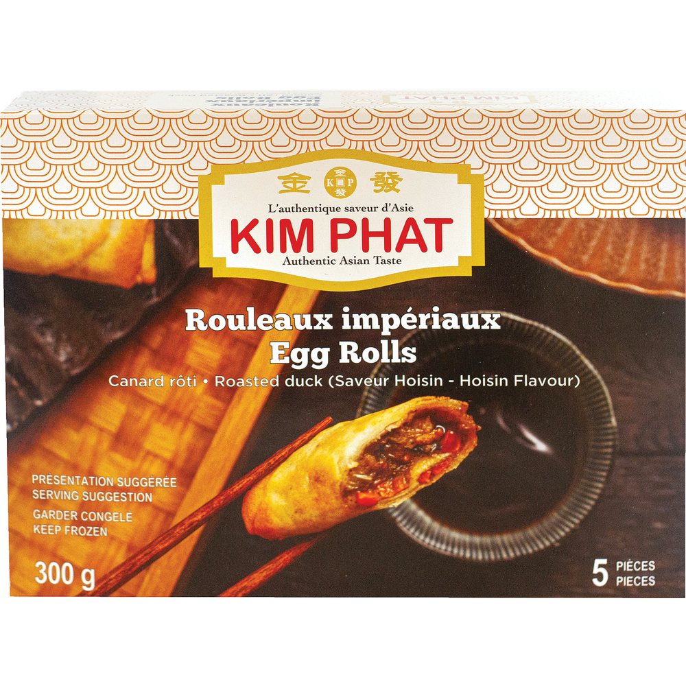 Roasted Duck Egg Rolls