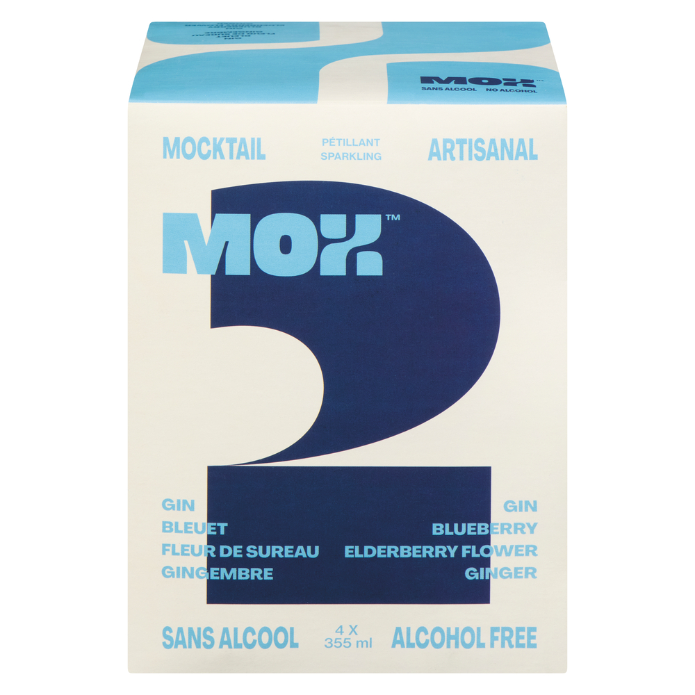 Gin Blueberry Mocktail