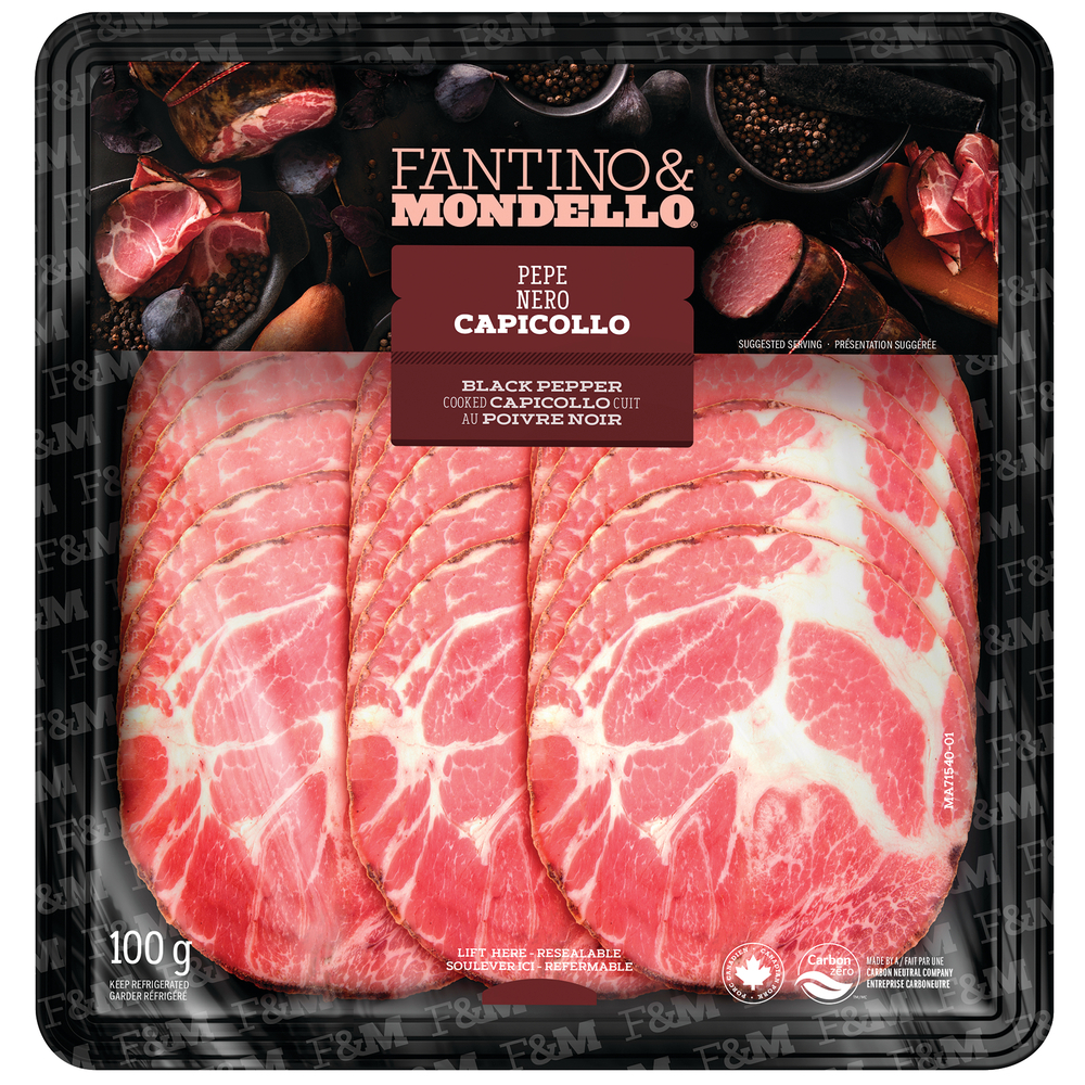 Black Pepper Gluten free Capicollo