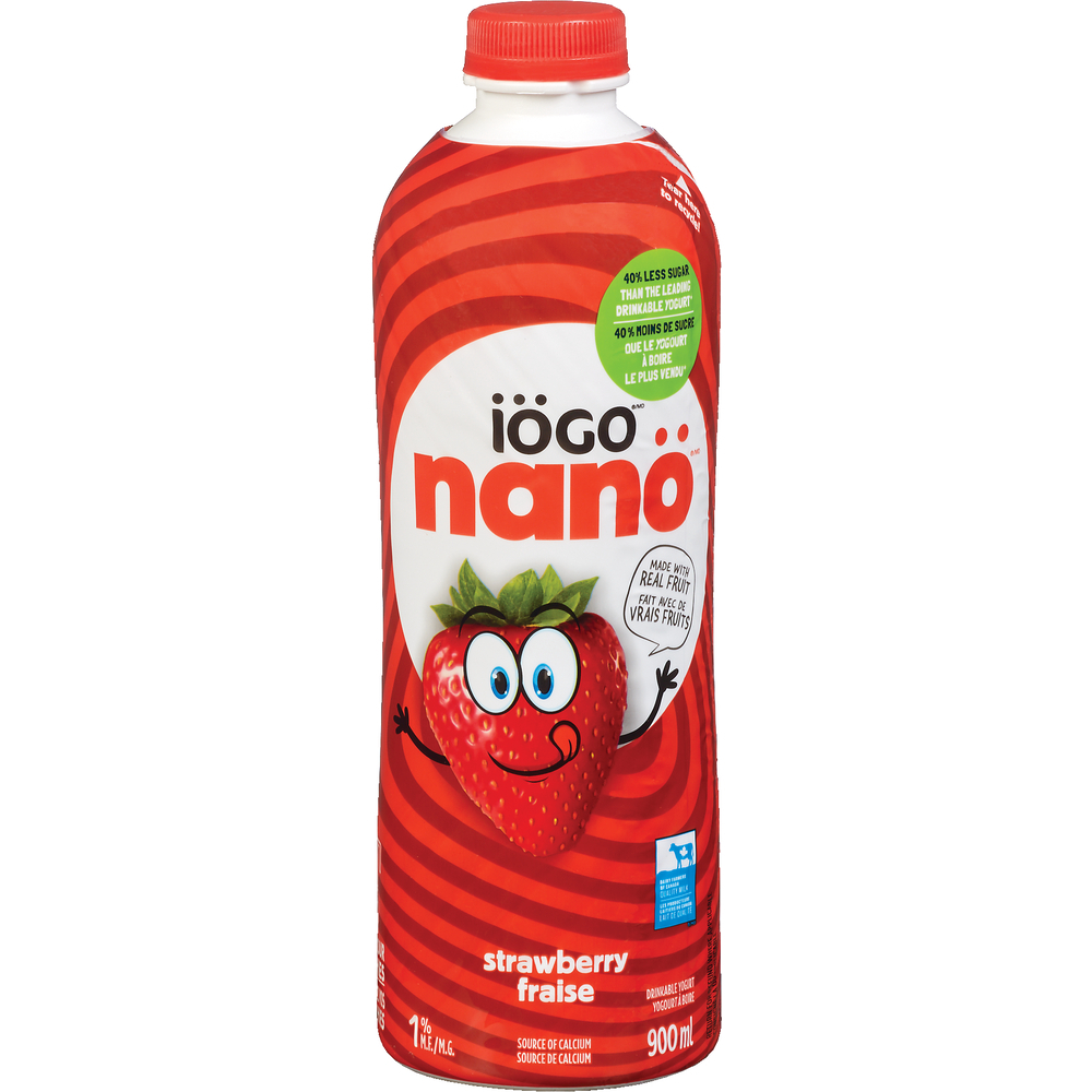 nano drinkable strawberry Yogurt
