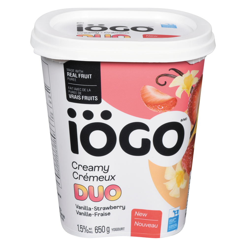 Vanilla Strawberry Duo Yogurt