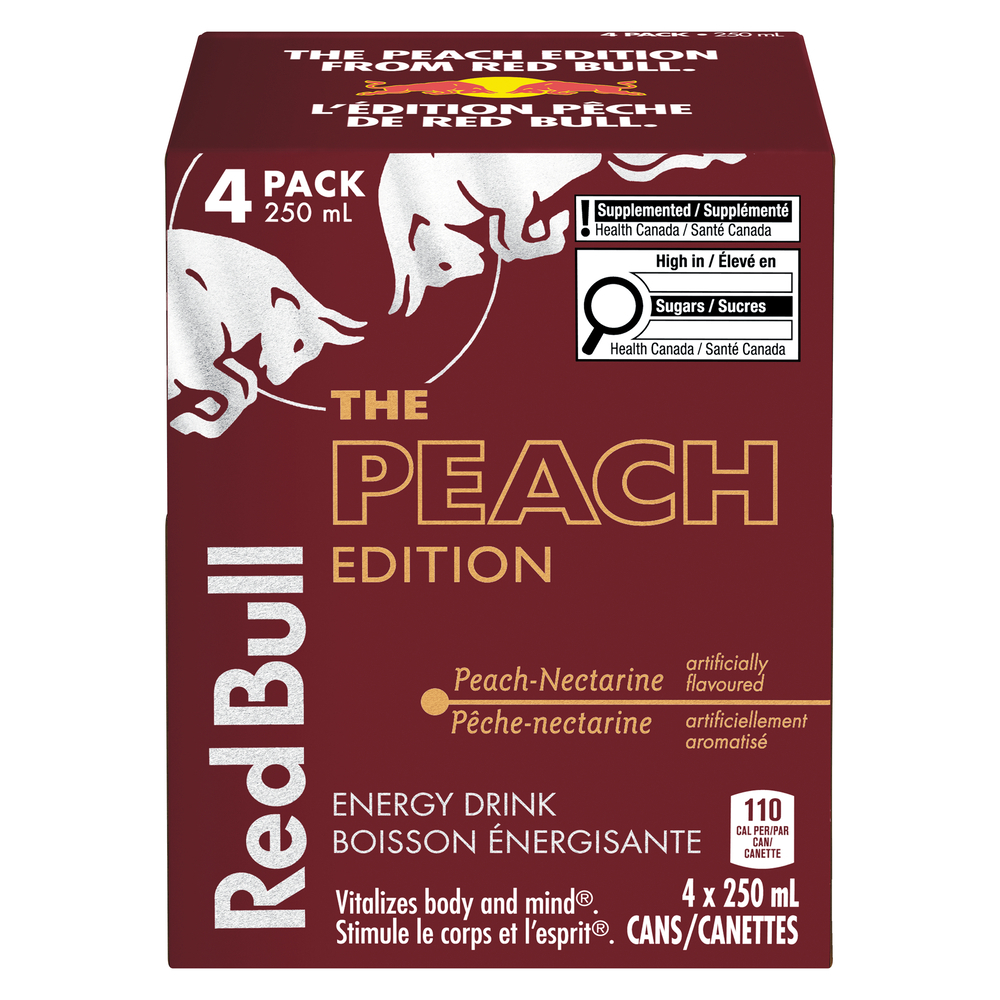 Peach Energy Drink