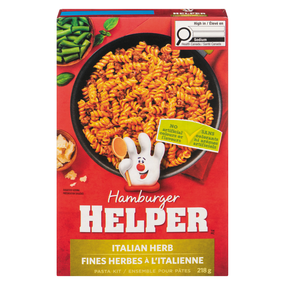 Hamburger Helper Italian Herb Meal Kit