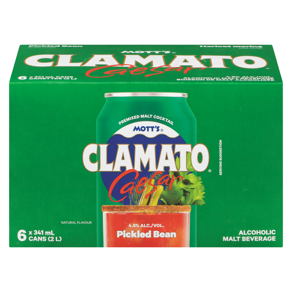 Caesar Pickled Bean Beverage