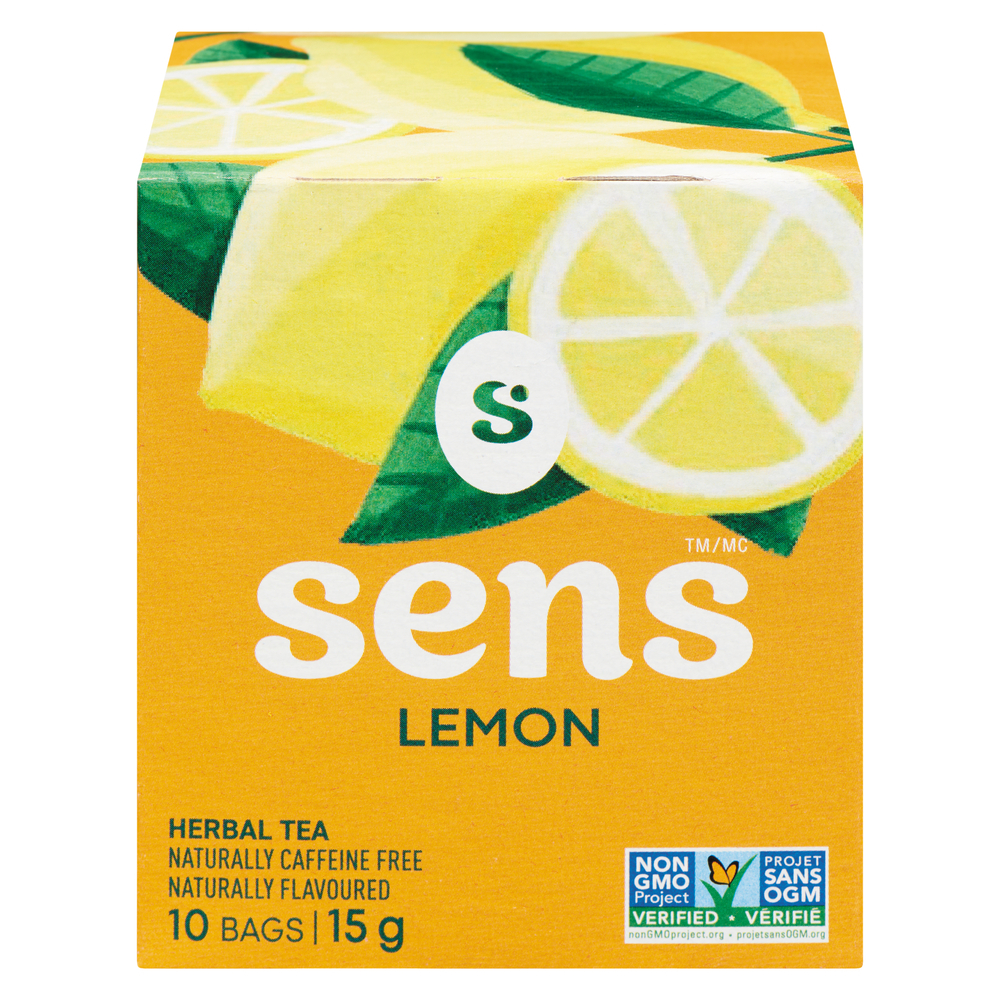 lemon Herbal tea bags